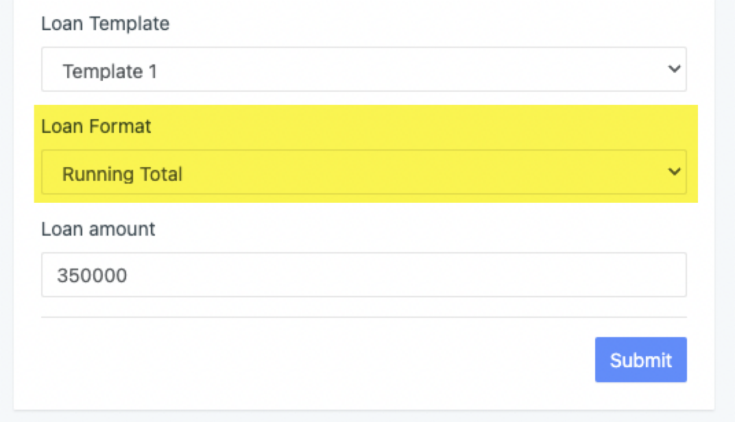 Choosing a Loan Format – EVP